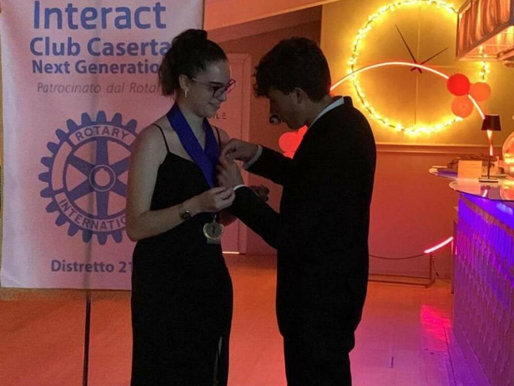 Interact Club Caserta Next Generation, passaggio di consegne tra Diego ...