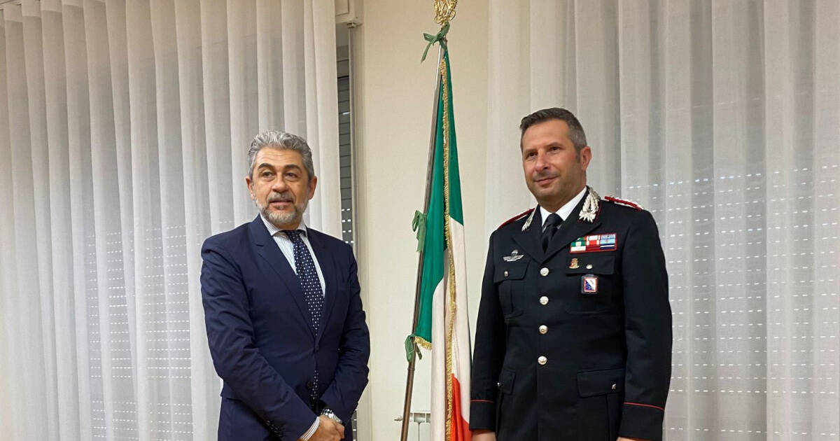 Il nuovo Questore di Caserta in visita ai comandi provinciali di ...