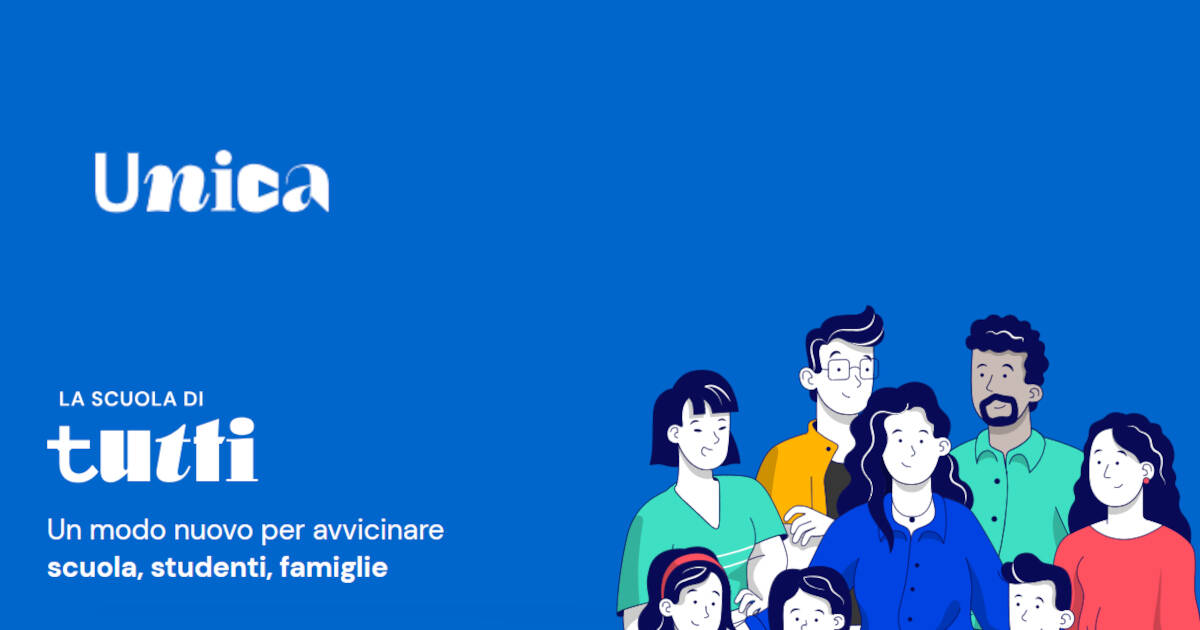 “Unica": è online la nuova piattaforma digitale per famiglie e studenti ...