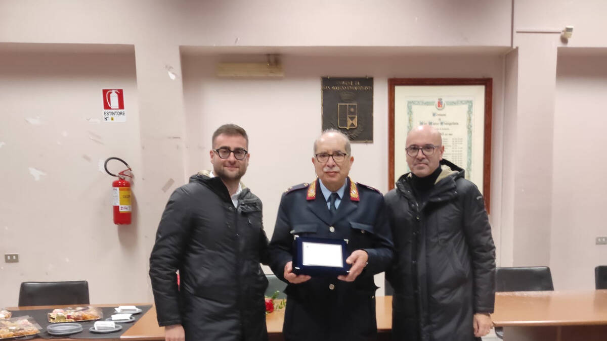 San Marco Evangelista: da oggi 12 febbraio nuovo comandante per la ...