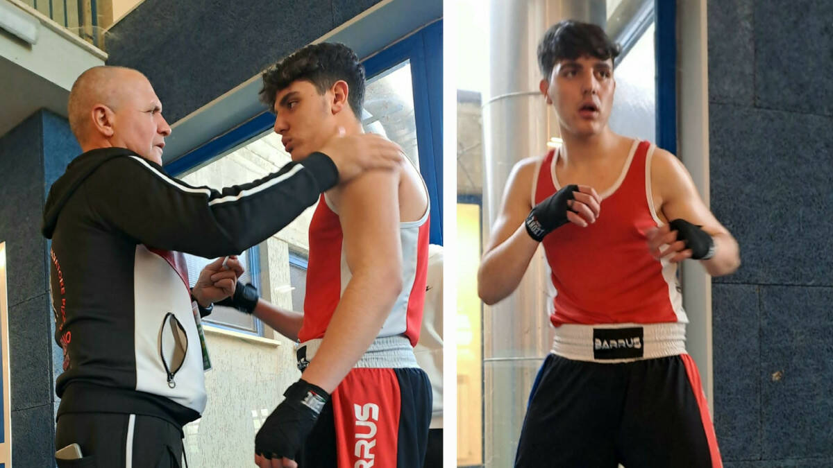 Il giovane luscianese Igino Esposito alla finale dei Campionati ...