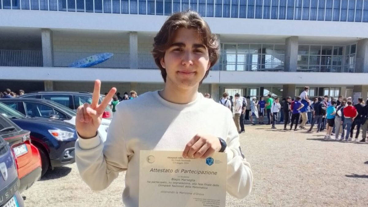 Marcianise: olimpiadi nazionali di matematica, studente del Quercia ...