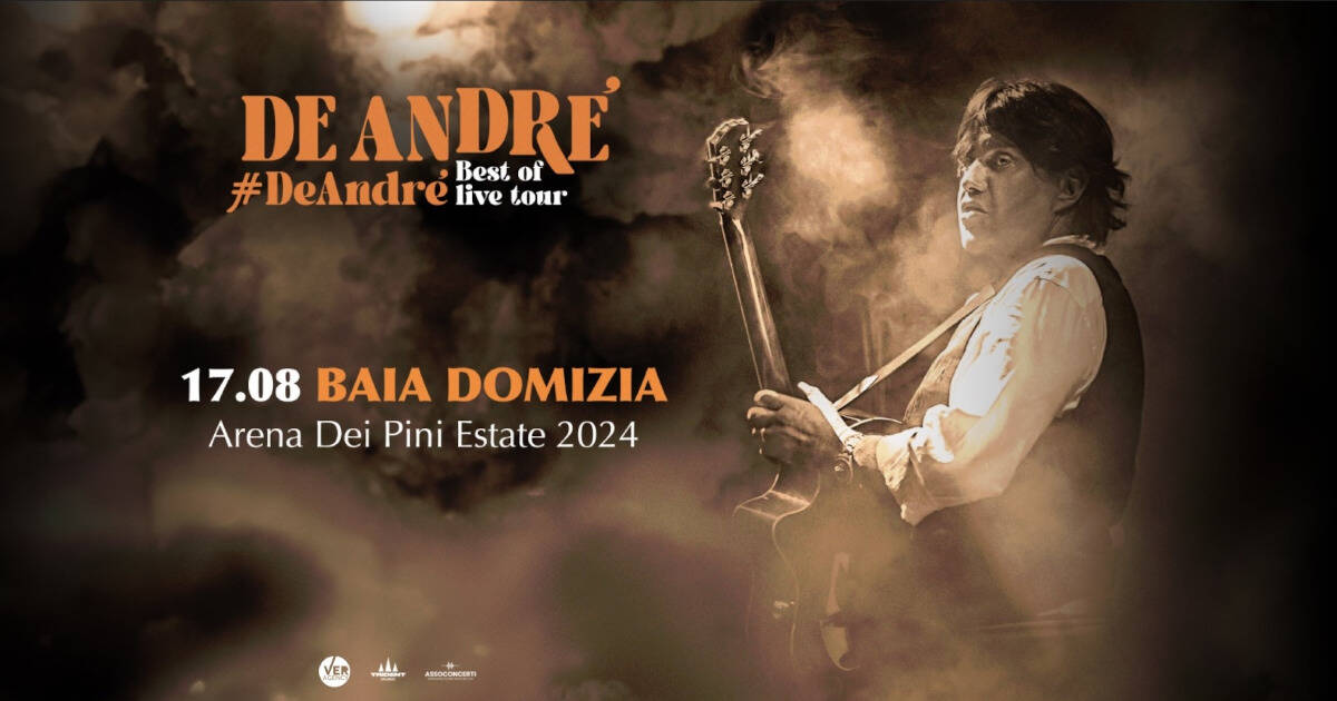 A Baia Domizia, il concerto-omaggio di Cristiano De André a suo padre ...